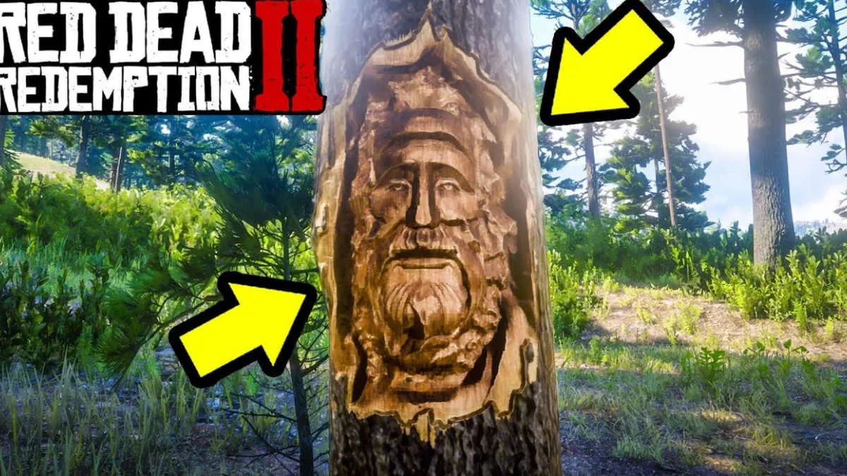 Разгадайте загадочные лица деревьев в Red Dead Redemption 2: откройте ...